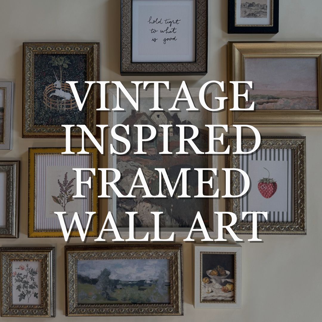 Vintage Inspired Framed Art – Wildfire Hygge Goods